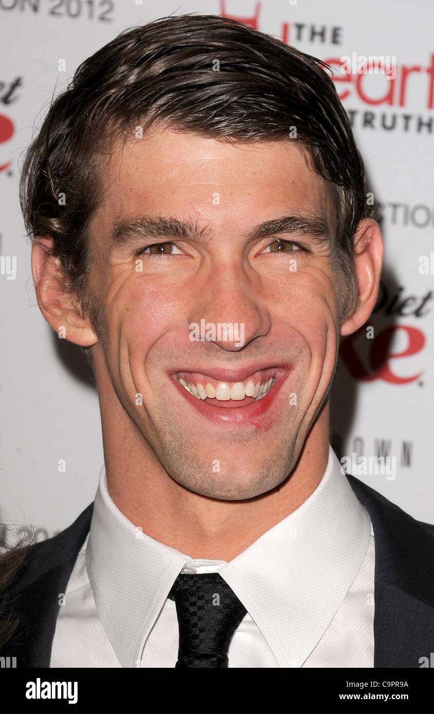 Michael Phelps in attendance for The 2012 Heart Truth Red Dress ...