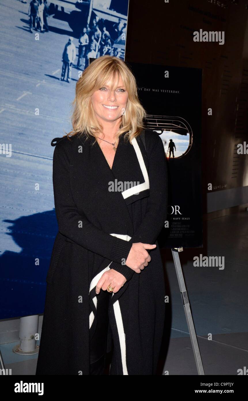 Patti Hansen at arrivals for ACT OF VALOR Premiere, The Intrepid, New ...