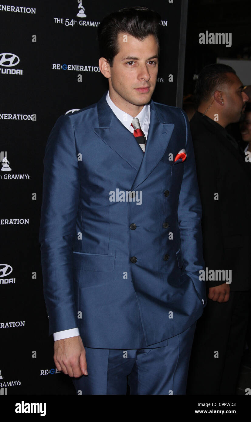 MARK RONSON RE:GENERATION MUSIC PROJECT. WORLD PREMIERE HOLLYWOOD LOS ...