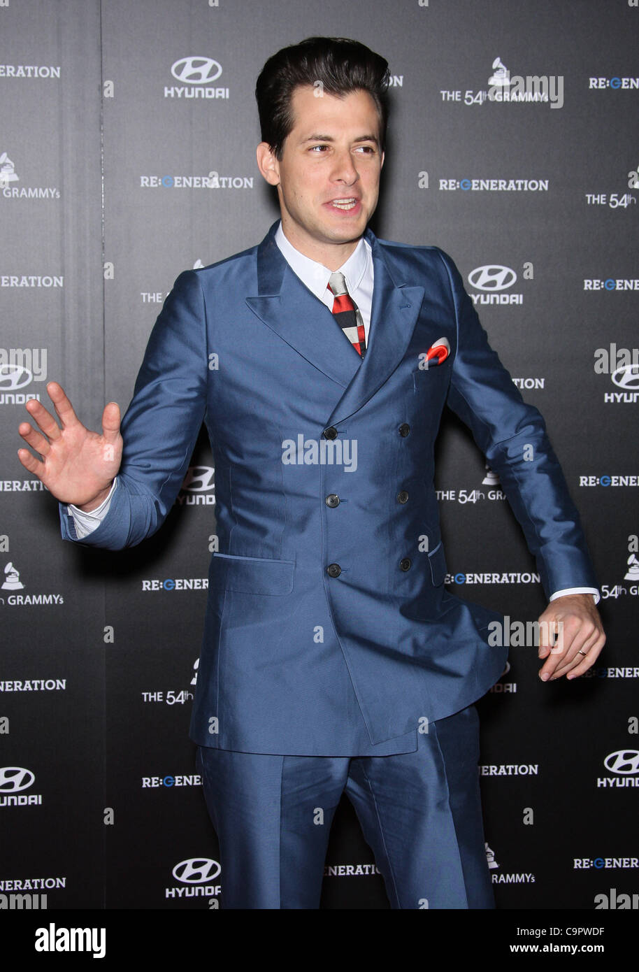MARK RONSON RE:GENERATION MUSIC PROJECT. WORLD PREMIERE HOLLYWOOD LOS ...