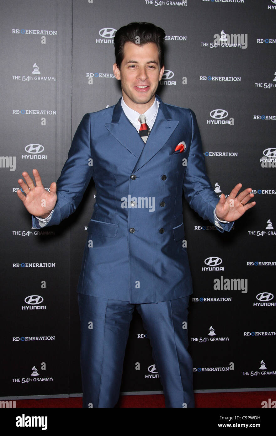 MARK RONSON RE:GENERATION MUSIC PROJECT. WORLD PREMIERE HOLLYWOOD LOS ...