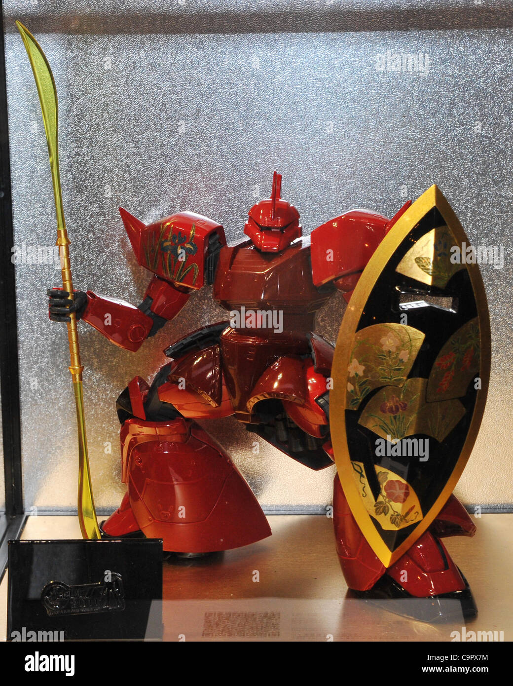 February 9, 2012, Tokyo, Japan - A fighting robot applied with ...