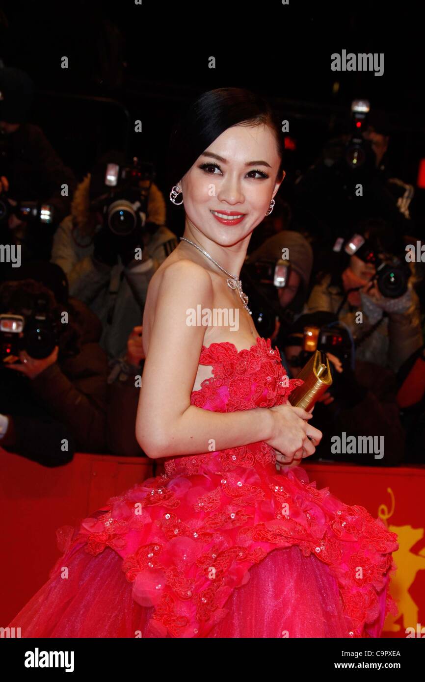Chinese actress Huo Siyan attends the (Credit Image: Â© Alec Michael ...