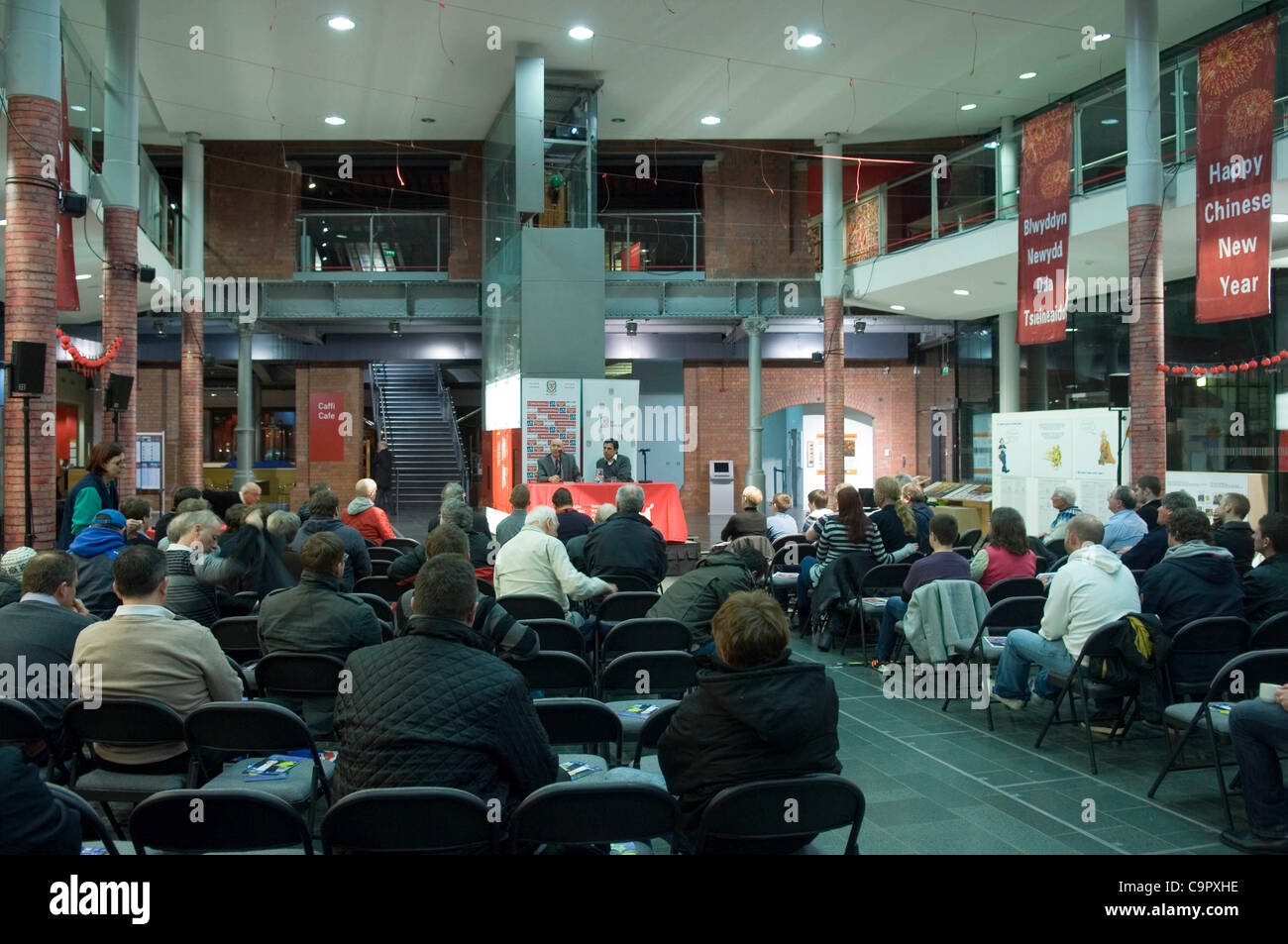 The new Welsh Football Manager Chris Coleman at the Waterfront Museum ...