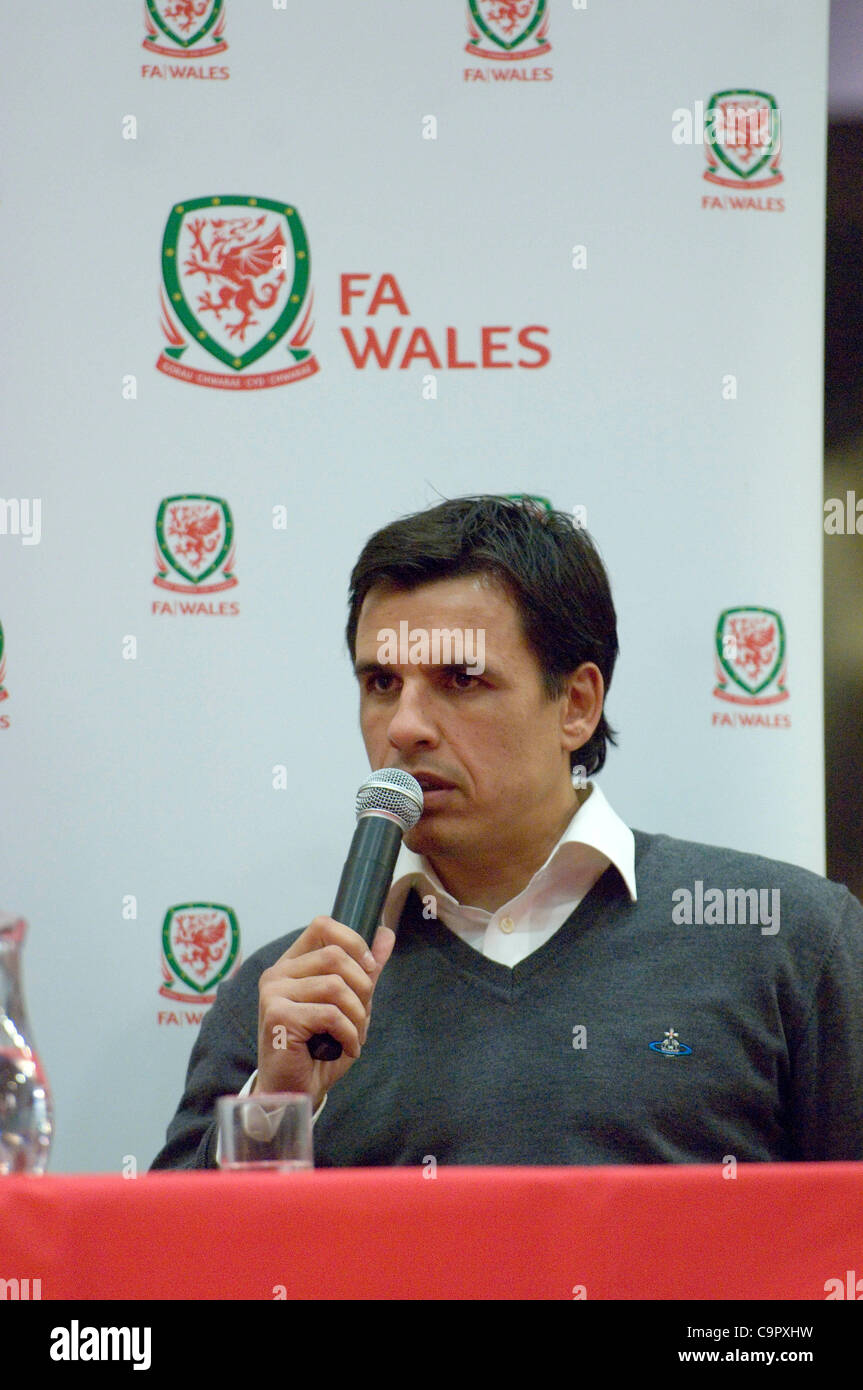 The new Welsh Football Manager Chris Coleman at the Waterfront Museum ...