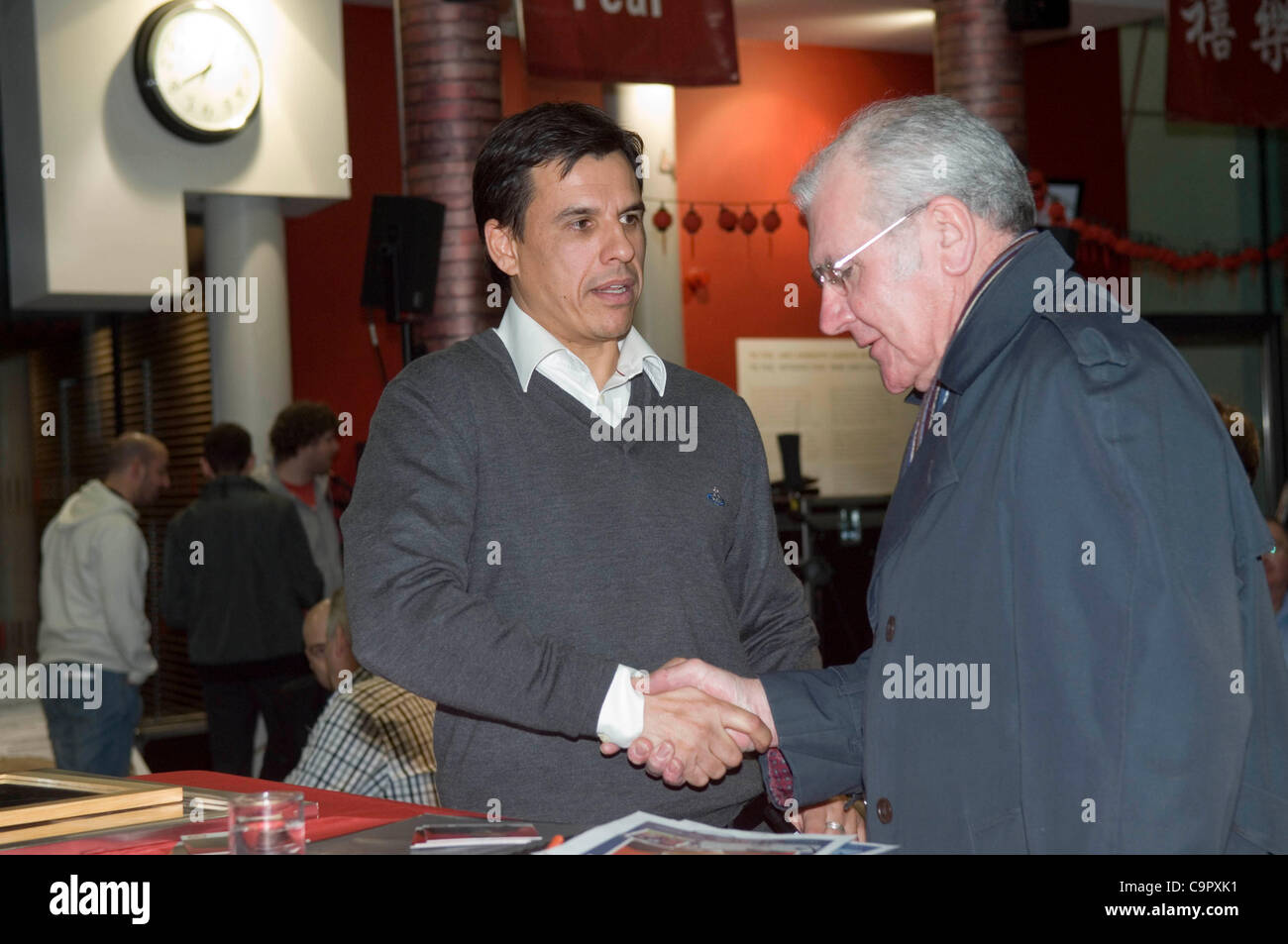 The new Welsh Football Manager Chris Coleman meeting fans at the ...