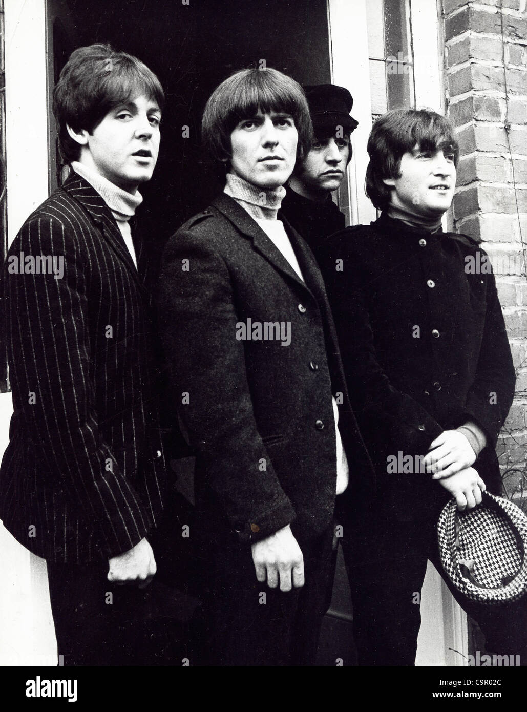 THE BEATLES.Paul McCartney with Ringo Starr , George Harrison John ...