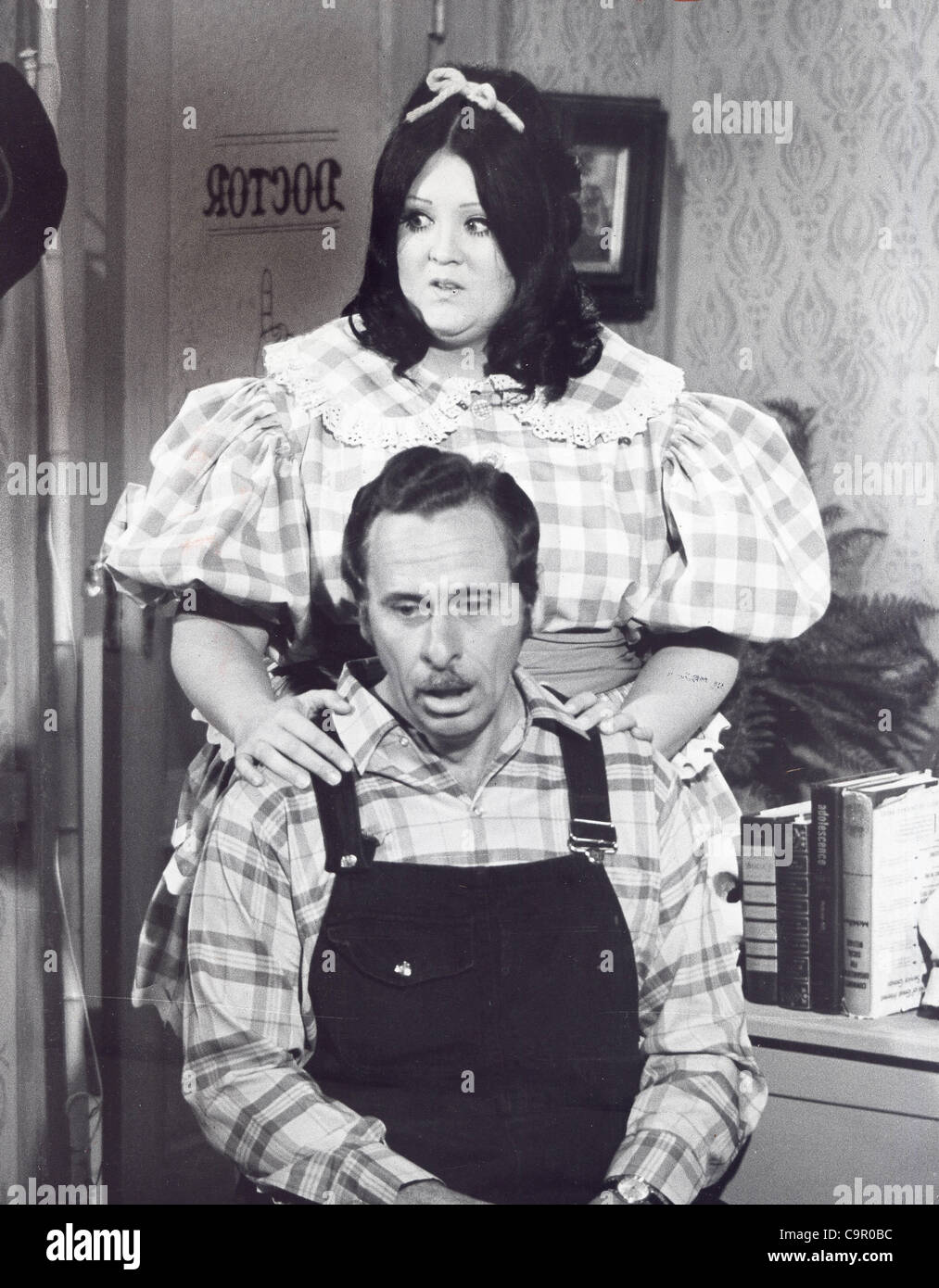 HEE HAW cast.Lulu Roman Gordie Tapp.Supplied by Photos, inc.(Credit ...