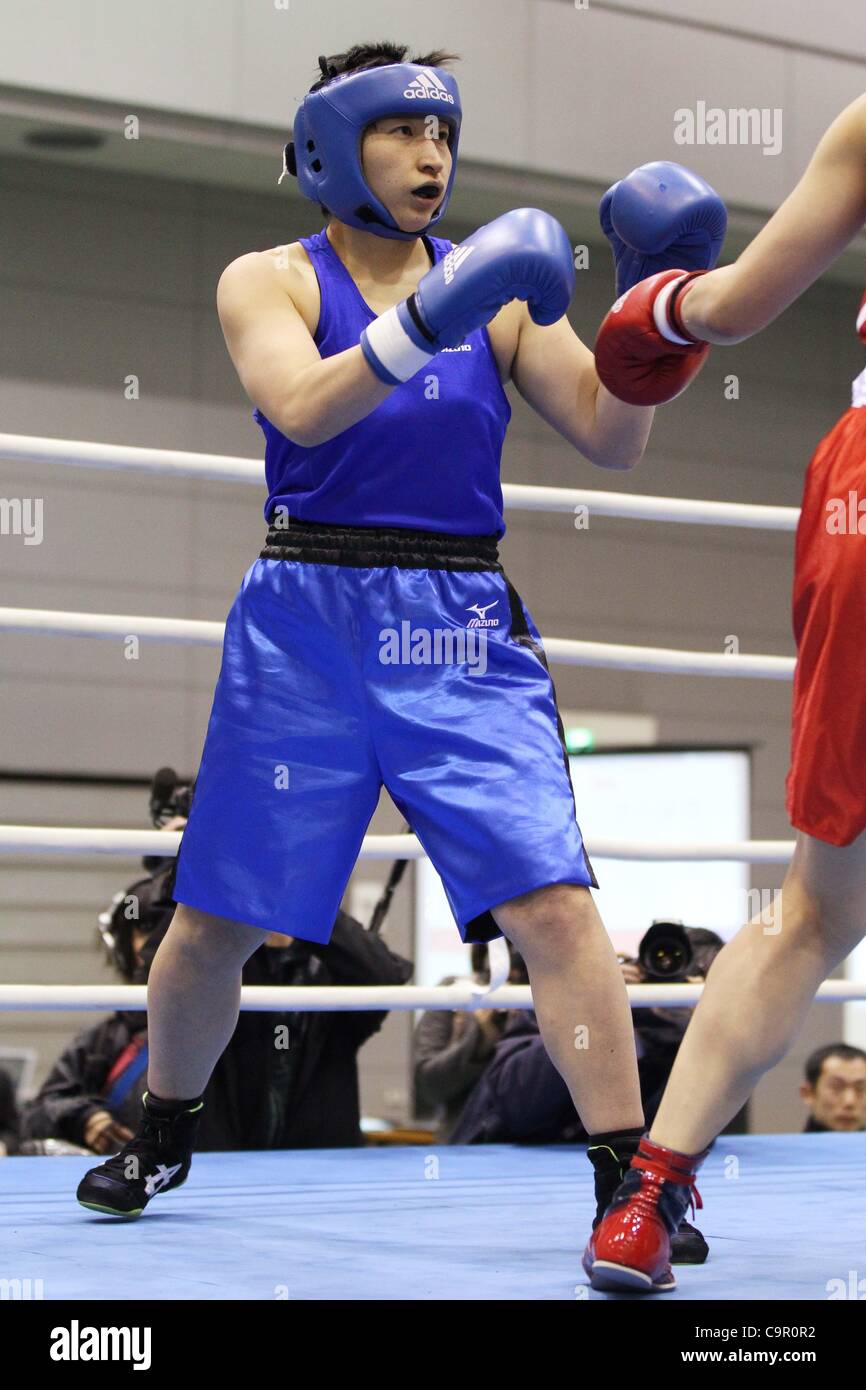 Sayako Suzuki, February 10, 2012 - Boxing : All Japan Women's Boxing ...