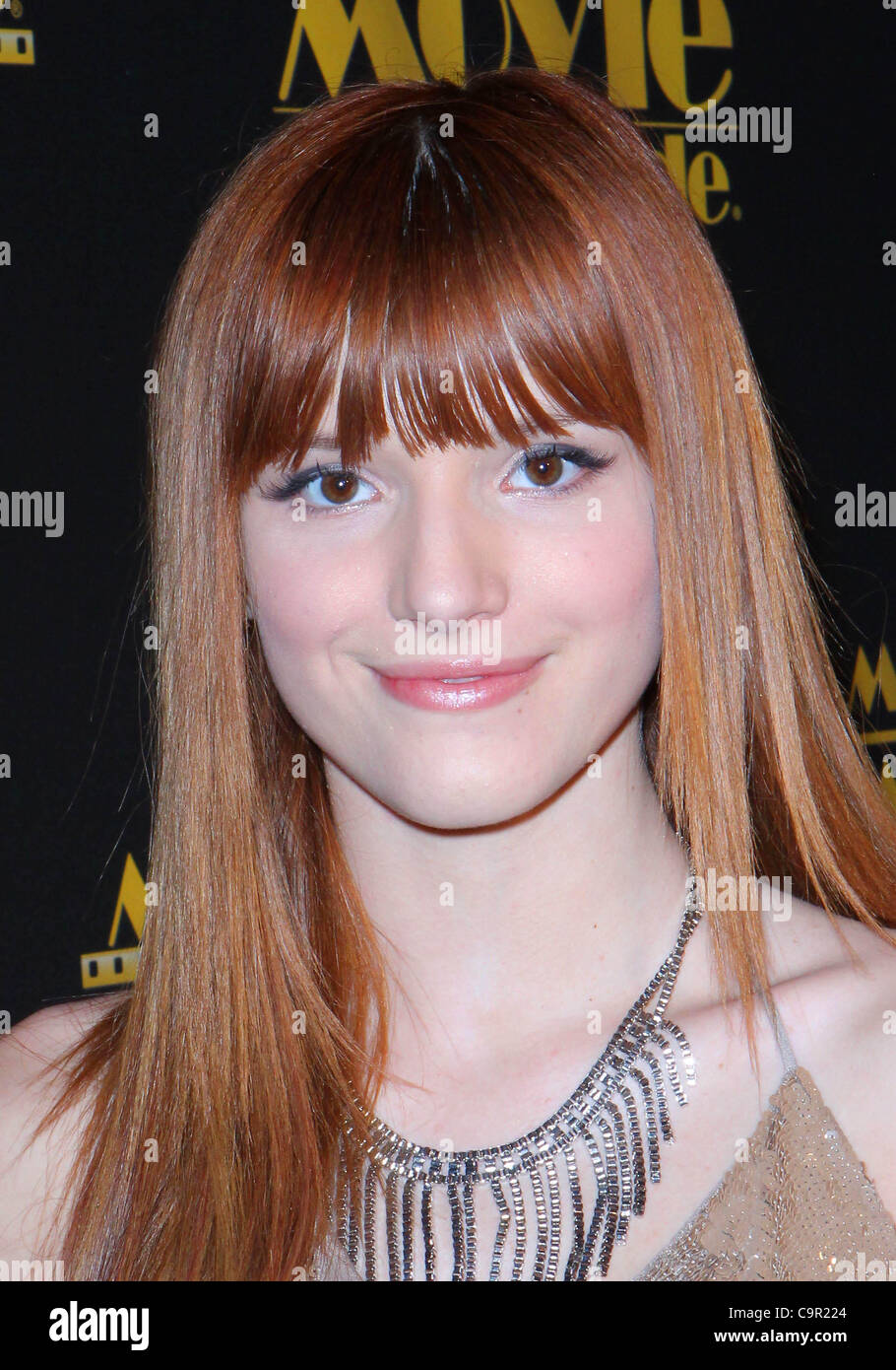 Feb. 10, 2012 - Los Angeles, California, U.S. - Bella Thorne.Movieguide ...
