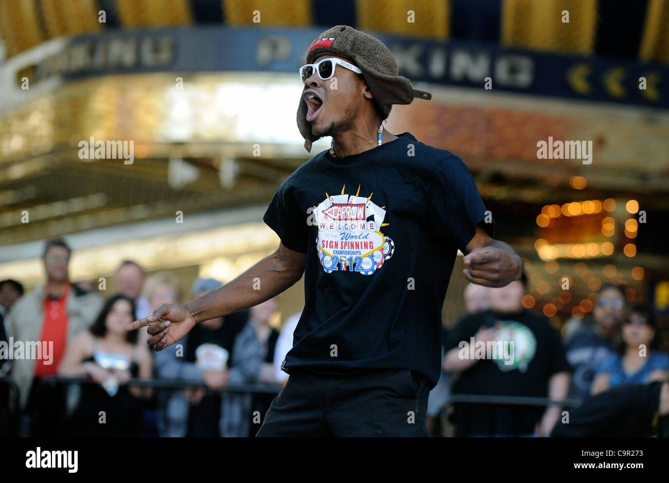 Feb. 10, 2012 - Las Vegas, Nevada, USA - RAY RIVERA of Washington D.C ...