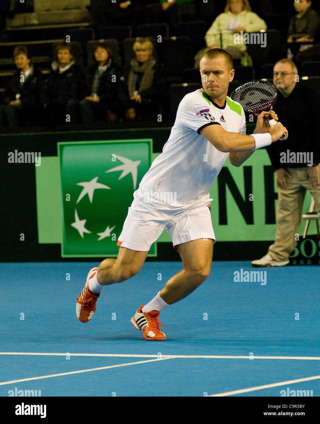 Colin Fleming and Ross Hutchins, came up against Filip Polasek and ...