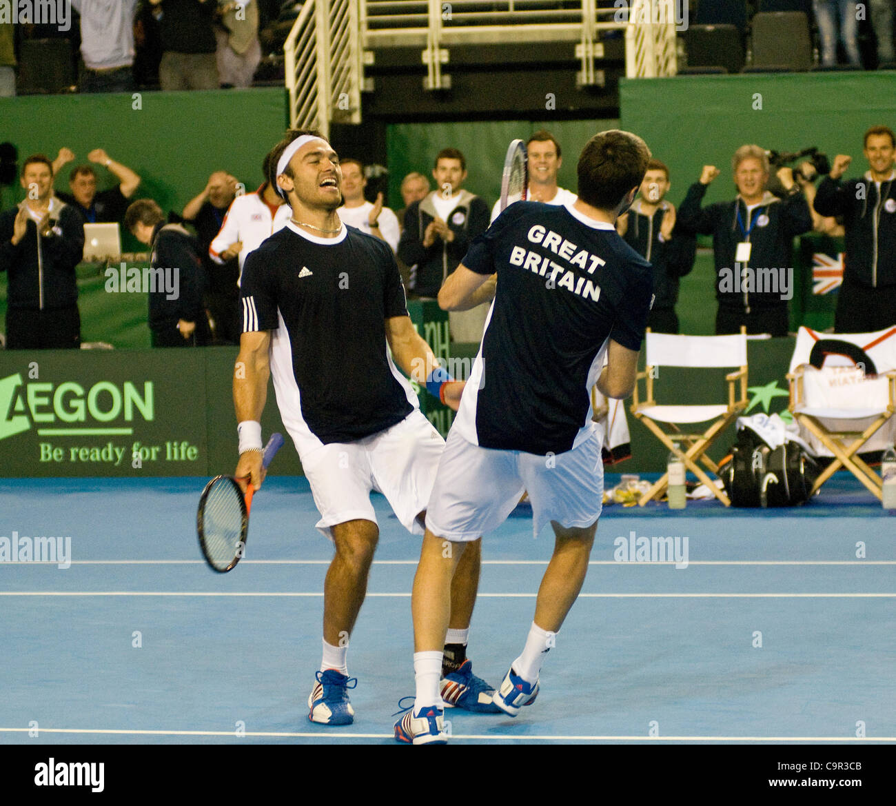 Colin Fleming and Ross Hutchins, came up against Filip Polasek and ...