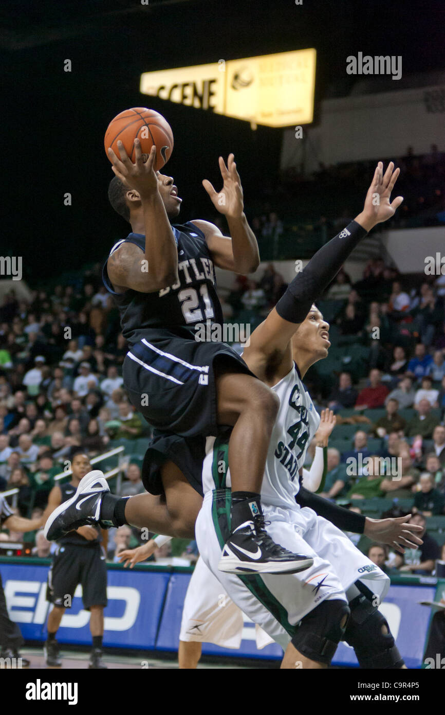 Feb. 11, 2012 - Cleveland, Ohio, U.S - Butler forward Roosevelt Jones ...