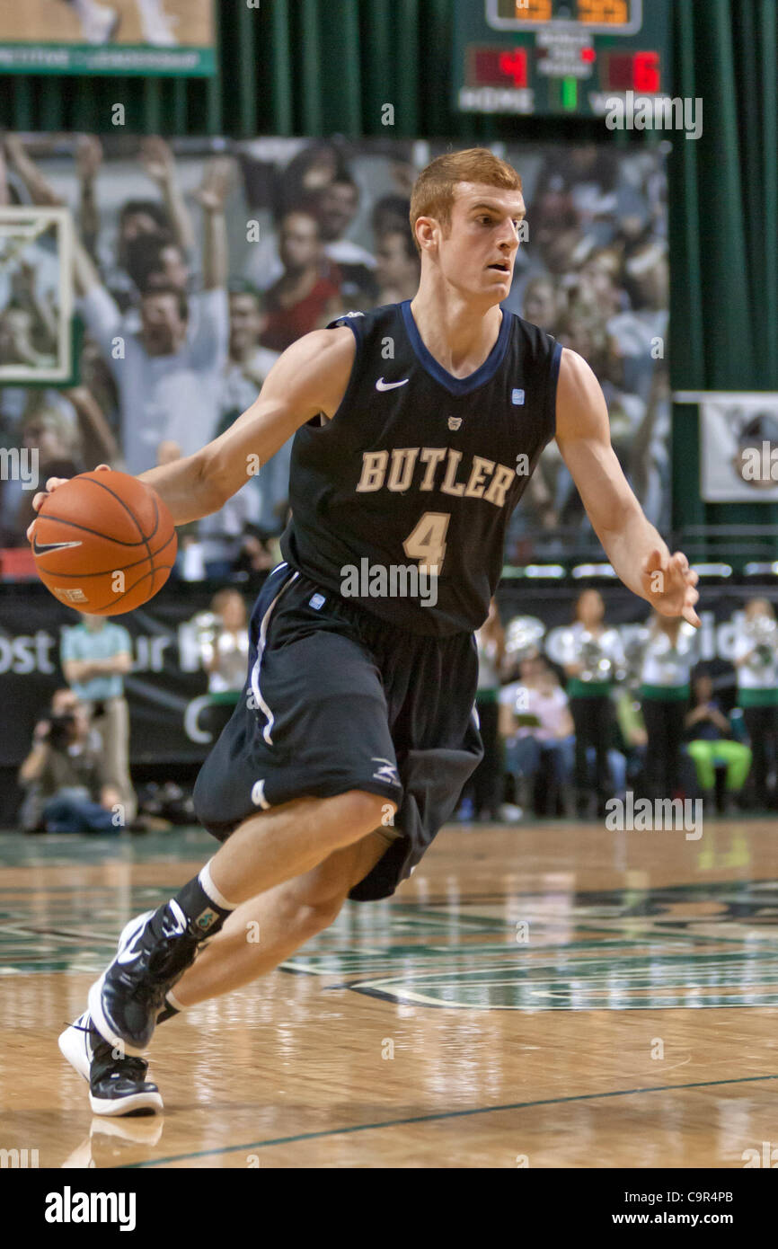 Feb. 11, 2012 - Cleveland, Ohio, U.S - Butler forward Erik Fromm (4 ...