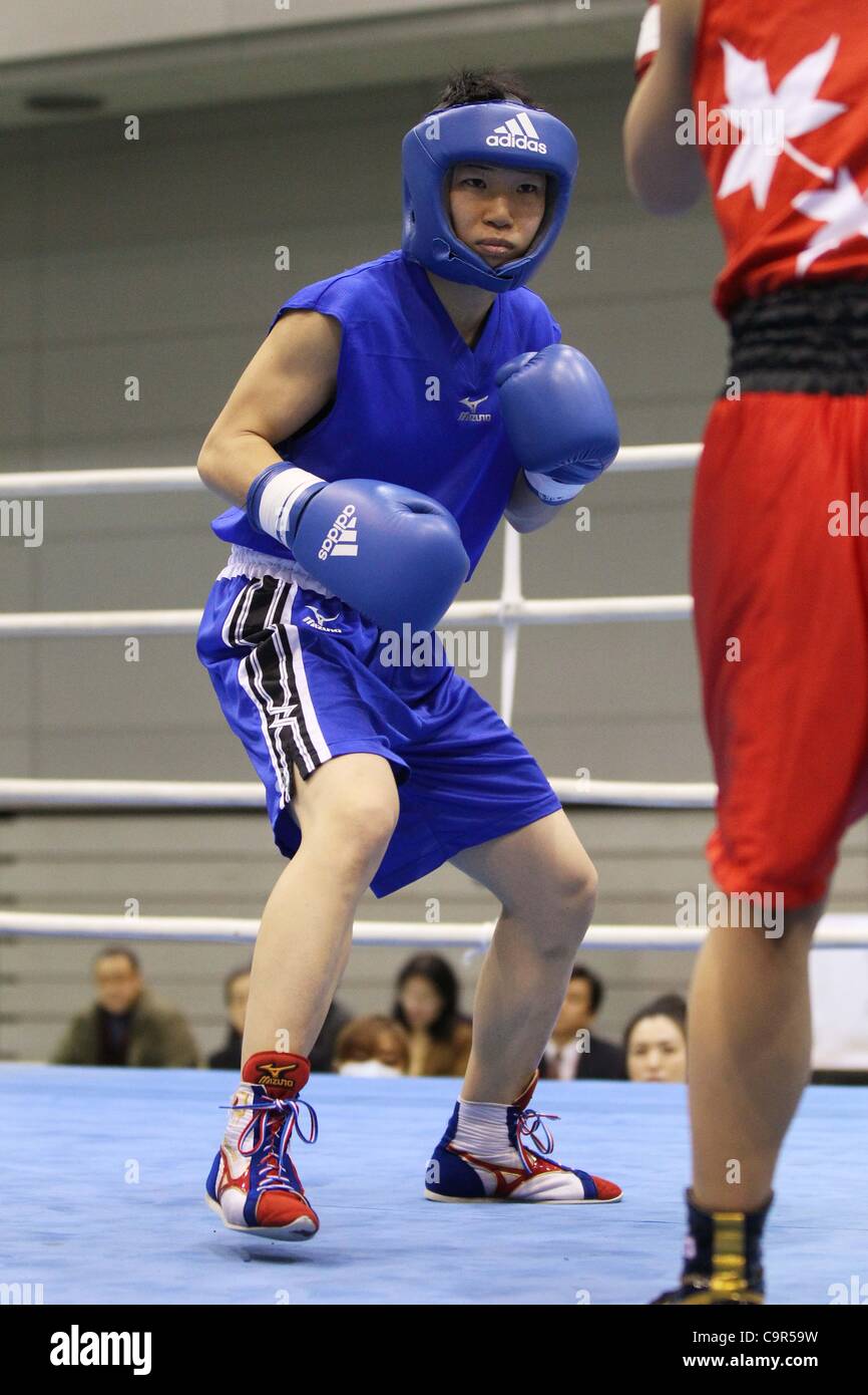 Ayako Minowa, February 11, 2012 - Boxing : All Japan Women's Boxing ...