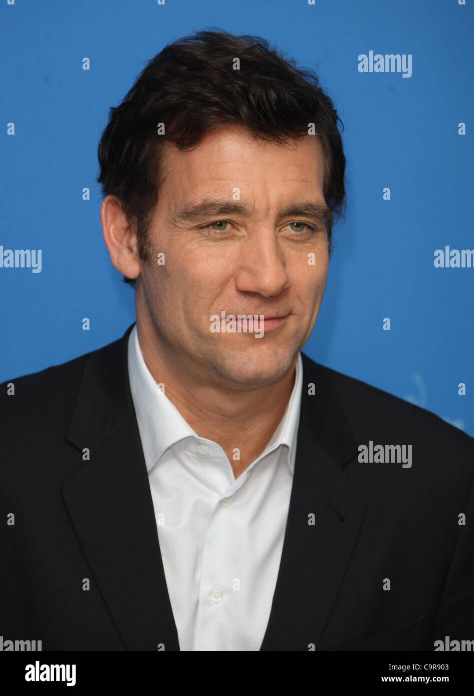 CLIVE OWEN SHADOW DANCER PHOTOCALL BERLIN FILM FESTIVAL 2012 THE GRAND ...