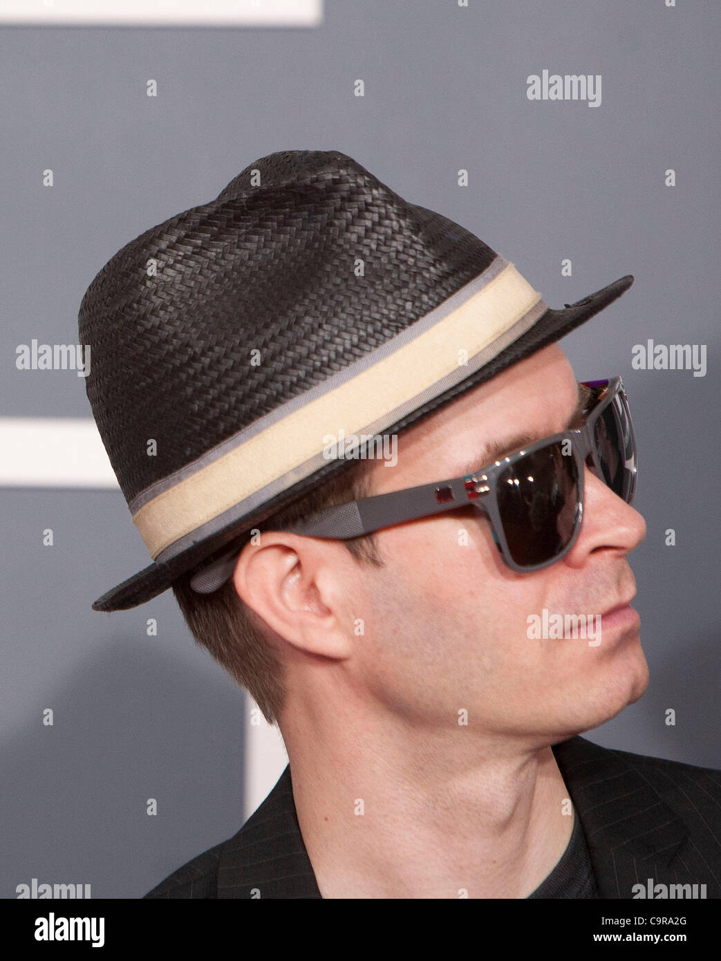 Jonathan Dagan on the red carpet of the 54th Annual Grammy Awards at ...