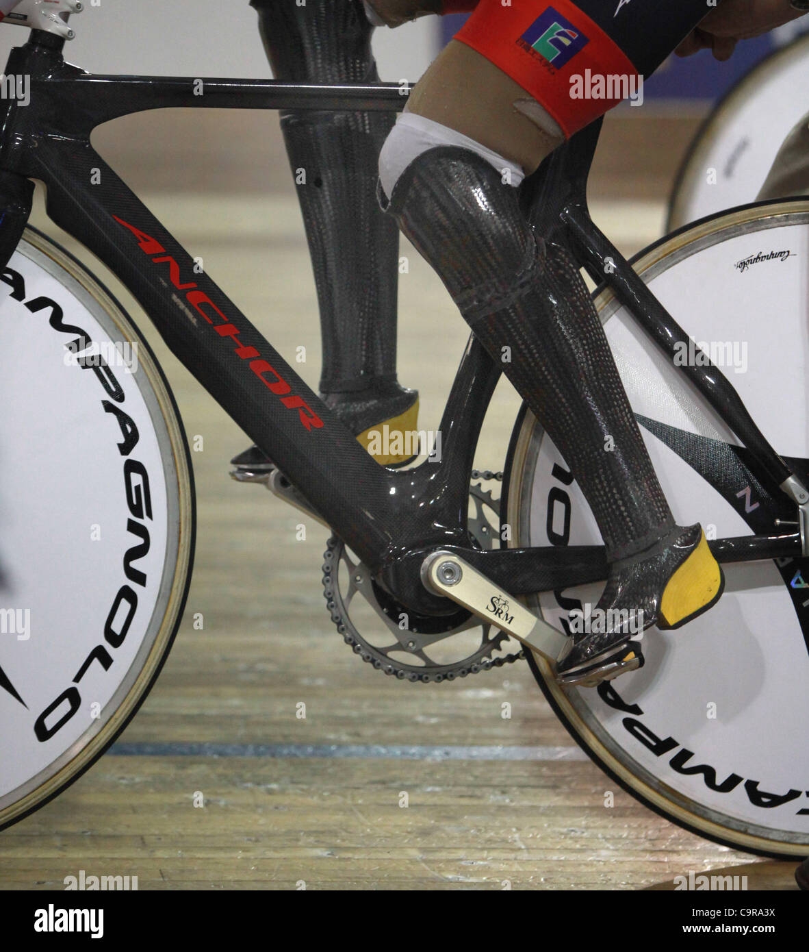 Feb. 12, 2012 - Carson, California, U.S. - Team Japan mens sprint rider ...