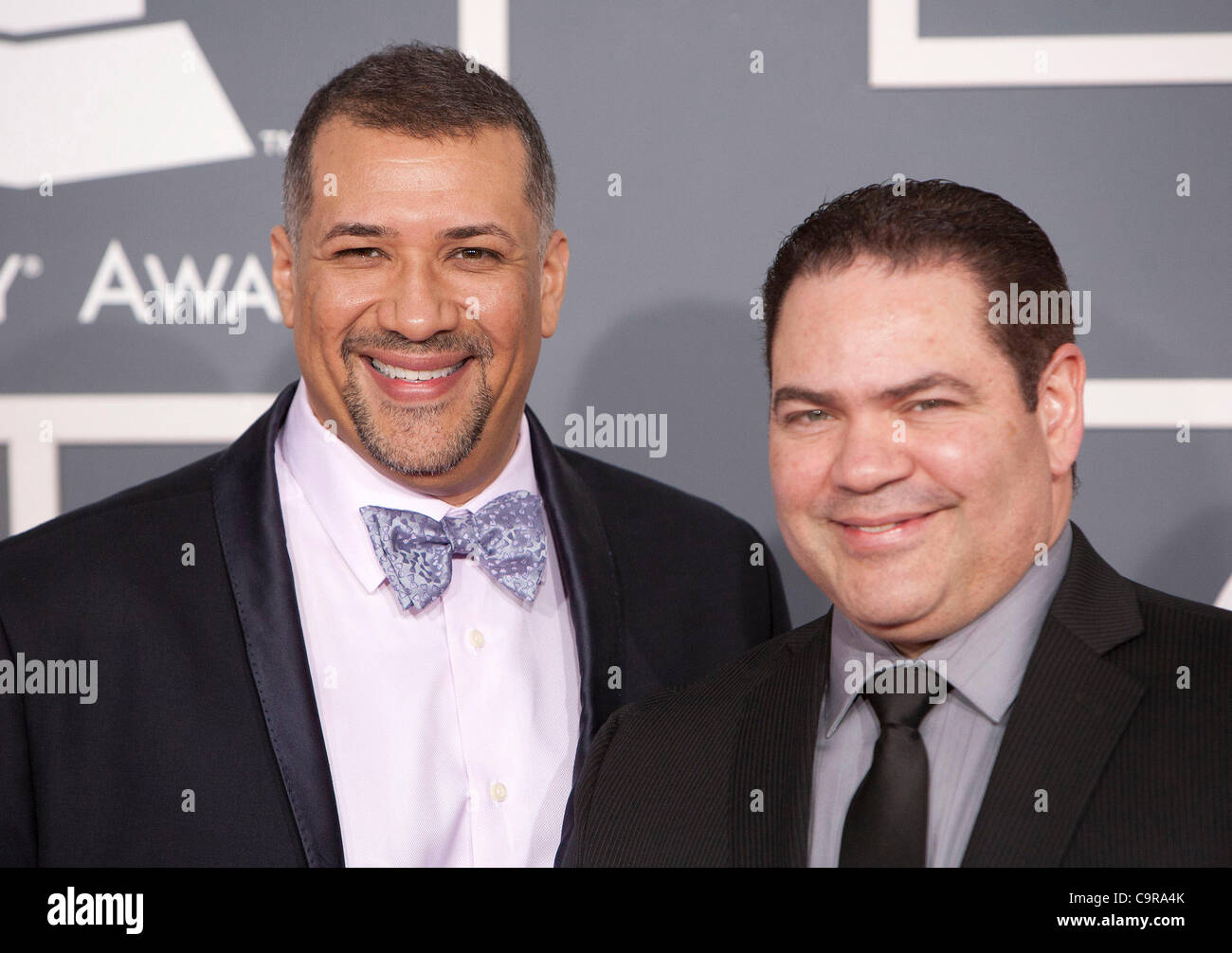 Rosabel on the red carpet of the 54th Annual Grammy Awards at the ...