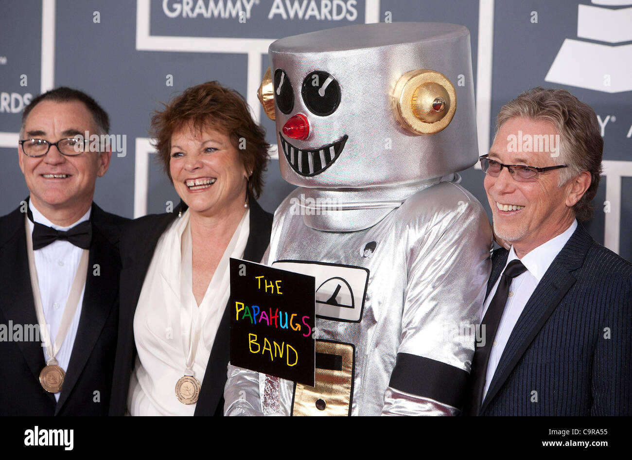 David Sharpe and the Papa Hugs Band on the red carpet of the 54th ...