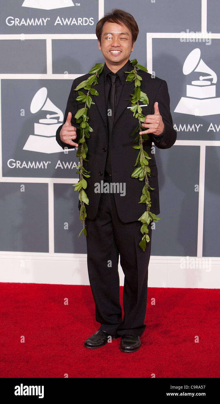 Daniel Ho on the red carpet of the 54th Annual Grammy Awards at the ...