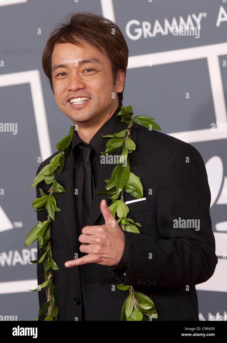 Daniel Ho on the red carpet of the 54th Annual Grammy Awards at the ...