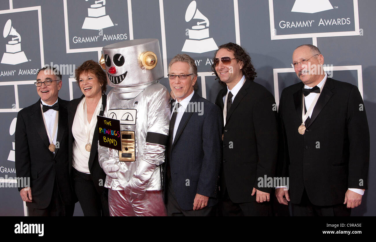 David Sharpe and the Papa Hugs Band on the red carpet of the 54th ...