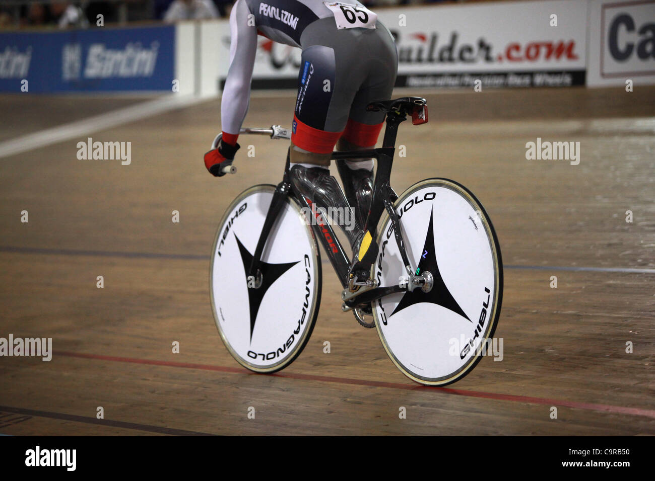 Feb. 12, 2012 - Carson, California, U.S. - Team Japan mens sprint rider ...