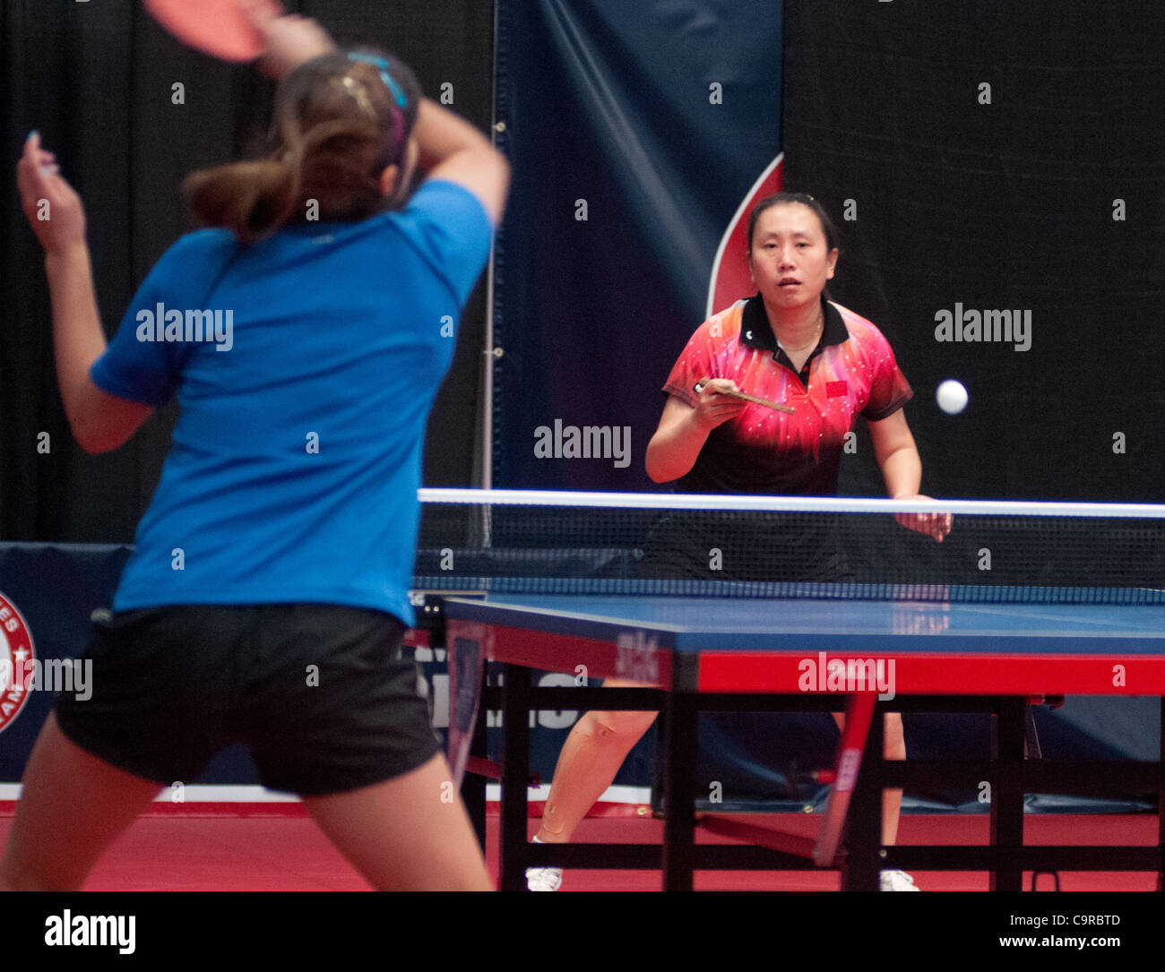 Jun Gao, who won a silver medal for China at the 1992 Barcelona Olympic ...