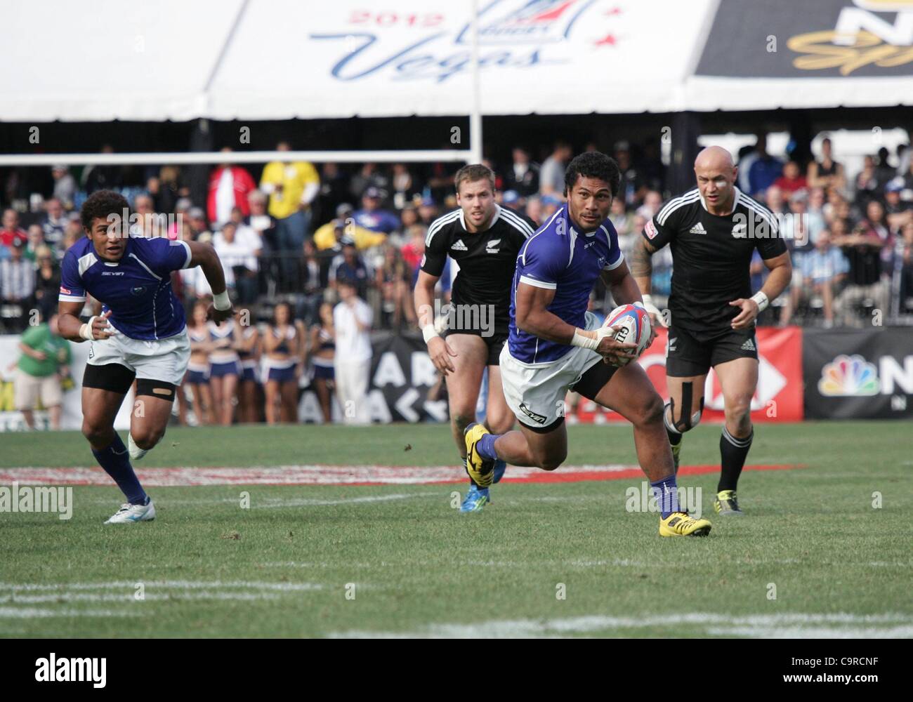 Afa Aiono at a public appearance for 2012 USA Sevens Rugby Tournament ...