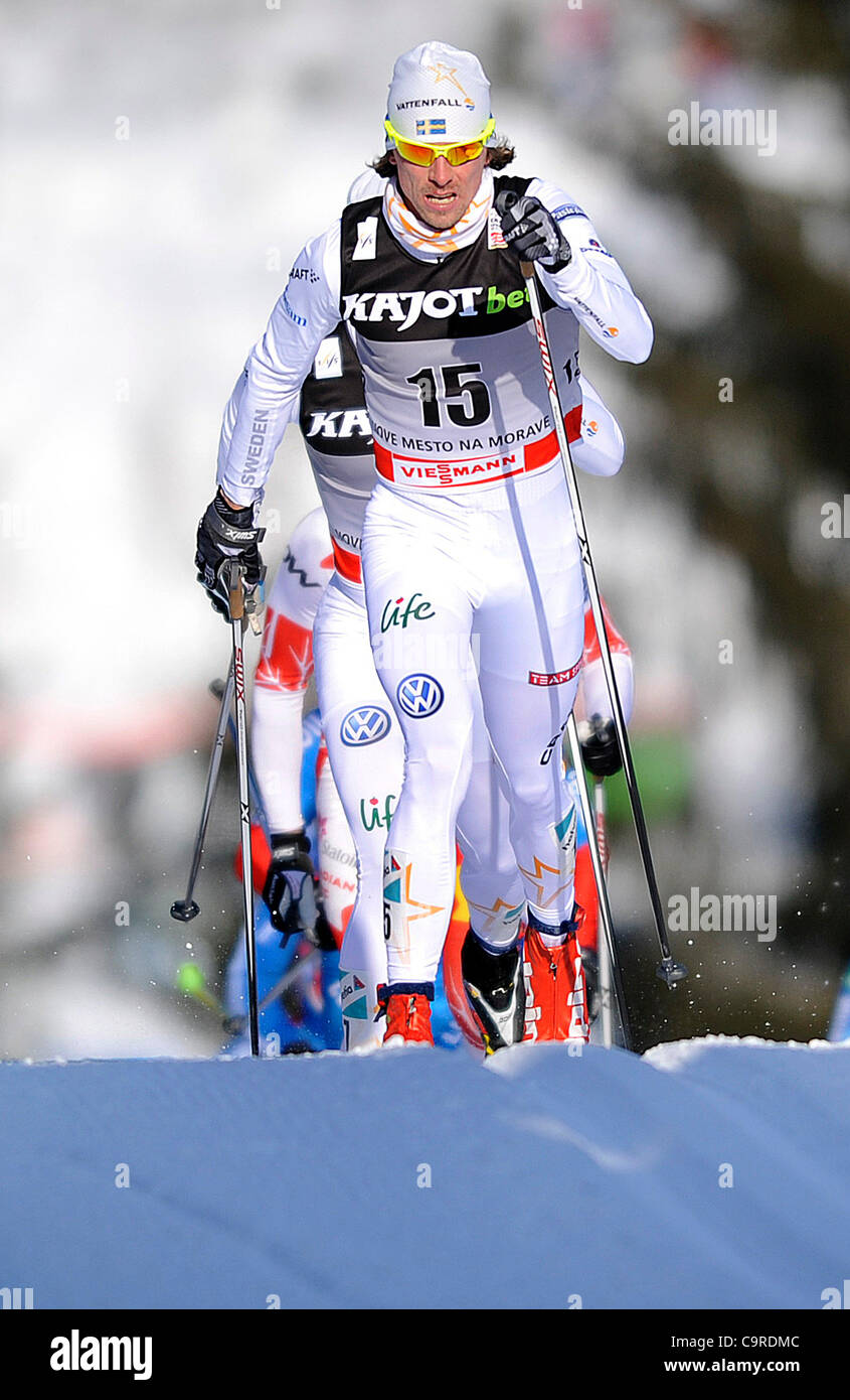 Johan Olsson (SWE) won Men's 30 km in classic style with mass start in ...