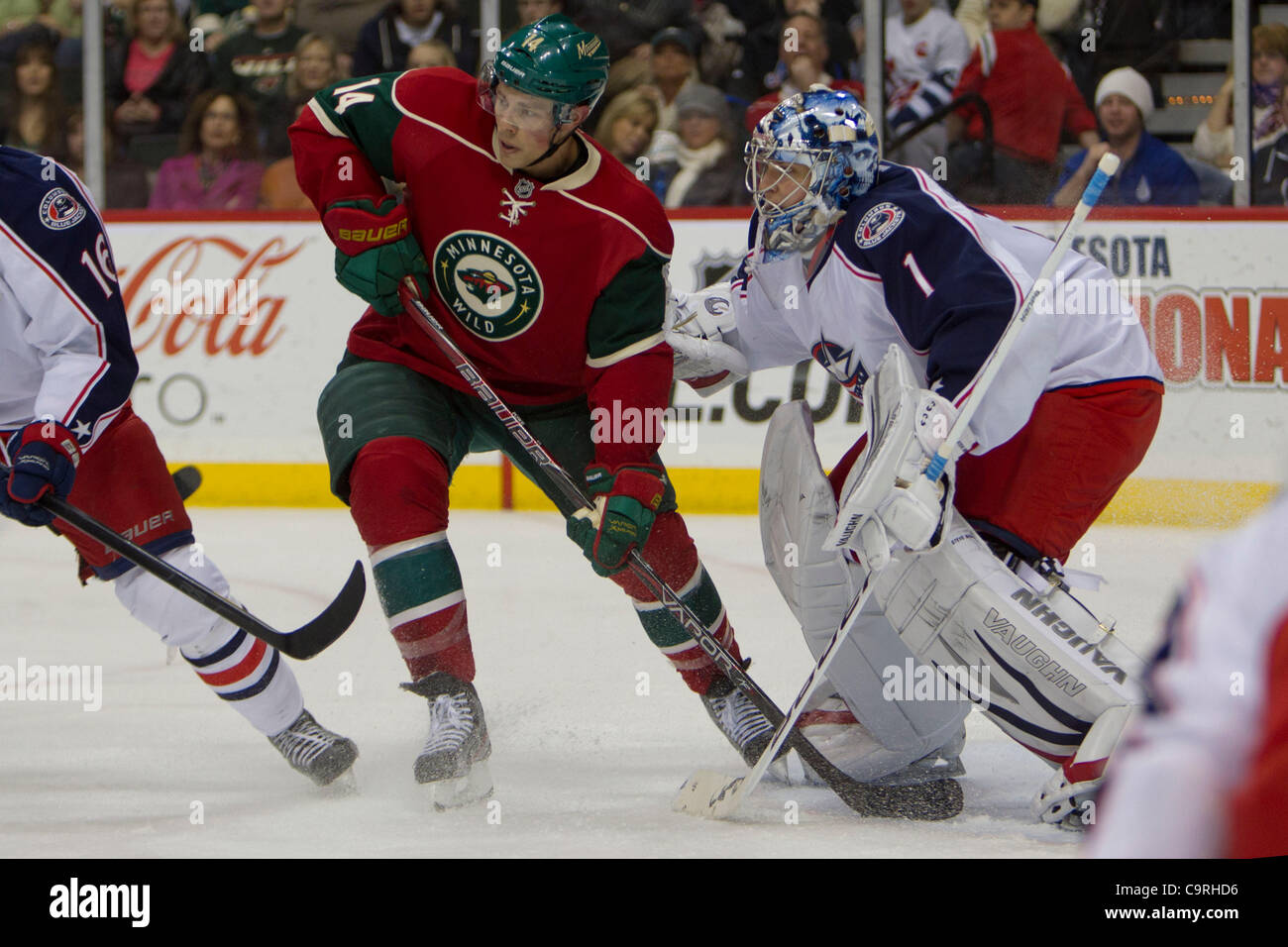 Feb. 11, 2012 - St. Paul, Minnesota, U.S - Minnesota Wild center ...