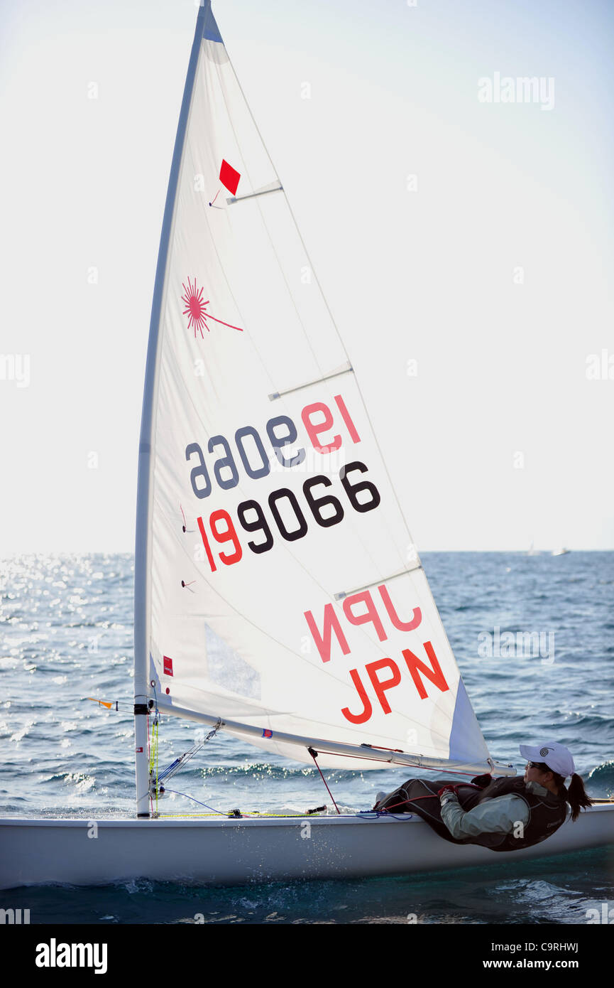 Manami Doi, FEBURARY 12, 2012 - Sailing : 2012 Int Laser Radial Class ...