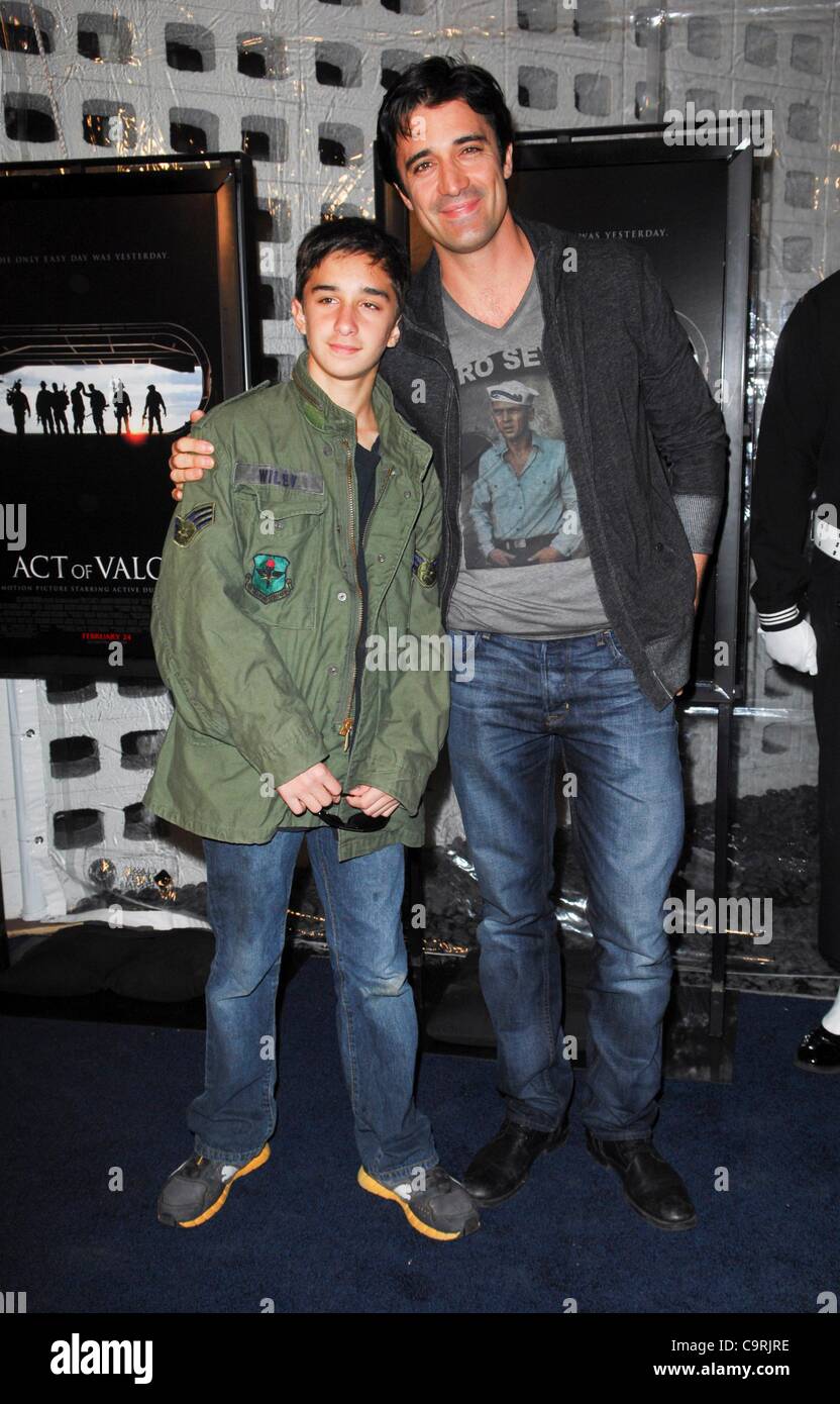 Gilles Marini at arrivals for ACT OF VALOR Premiere, Cinerama Dome at ...