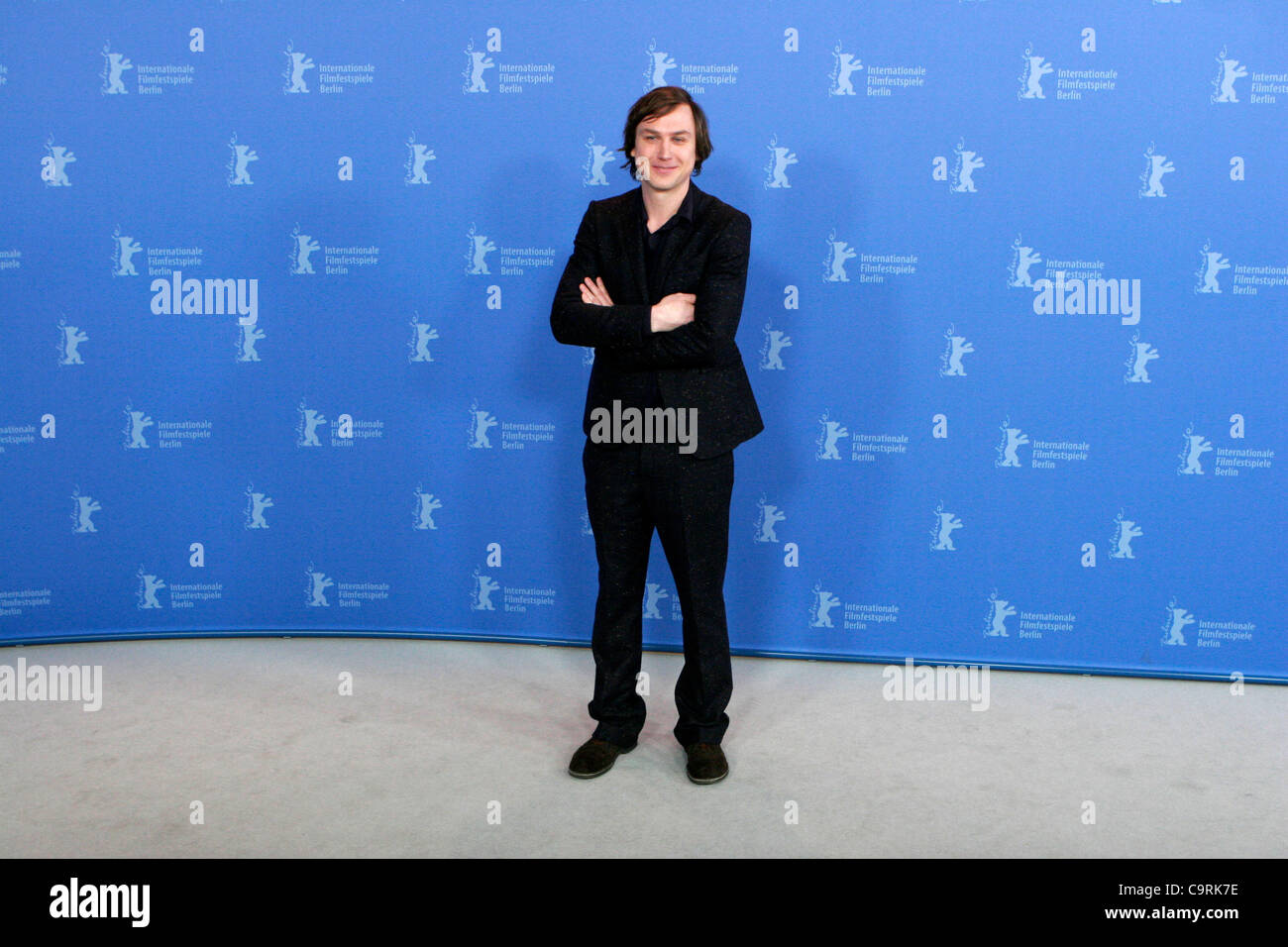 Feb. 14, 2012 - Berlin, Germany - Actor LARS EIDINGER poses for ...