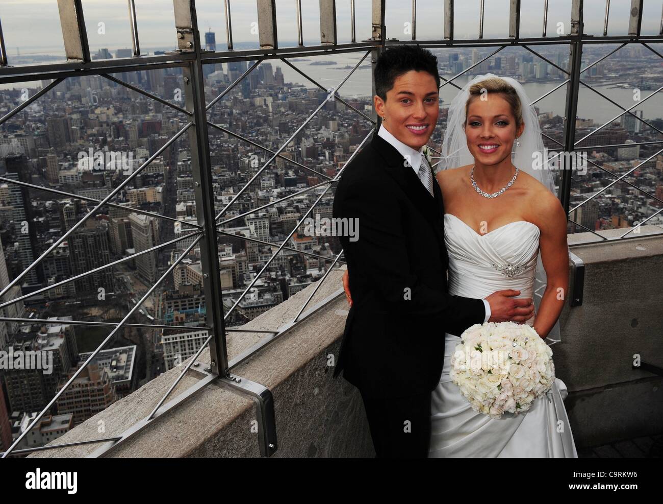 Feb. 14, 2012 - Manhattan, New York, U.S. - STEPHANIE FIGARELLE and ...