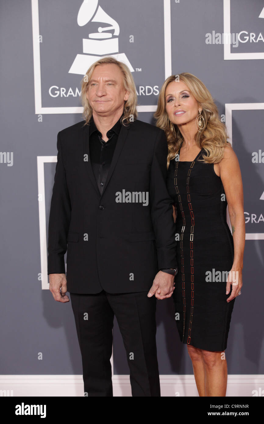 Feb. 12, 2012 - Los Angeles, California, U.S. - JOE WALSH and MARJORIE ...