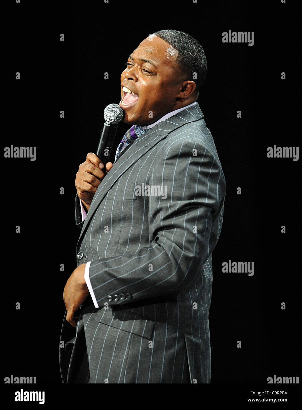 Feb. 11, 2012 - Durham, North Carolina; USA - Comedian KIER SPATES ...