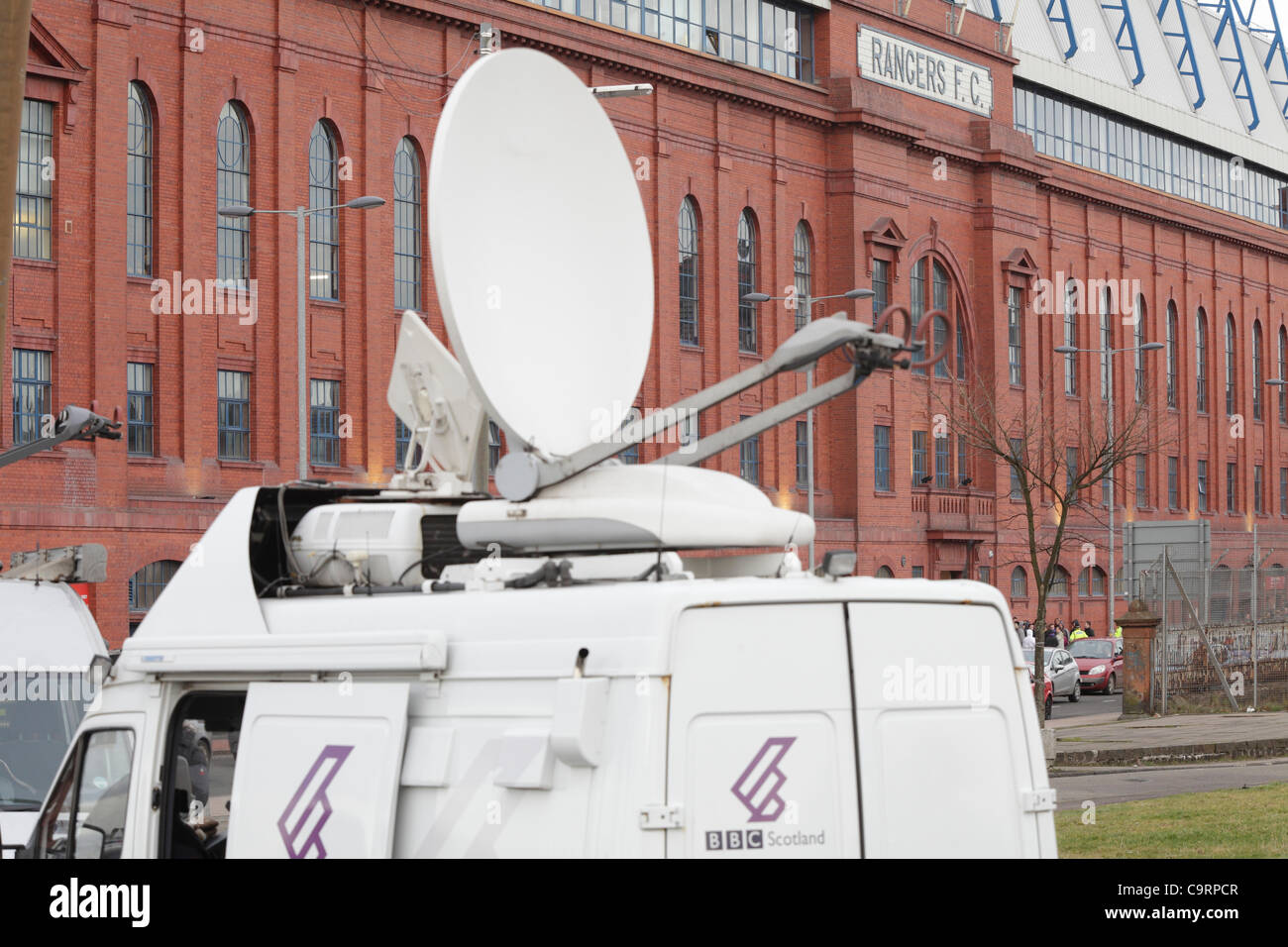 Outside Broadcasting Van Stock Photos & Outside Broadcasting Van Stock ...