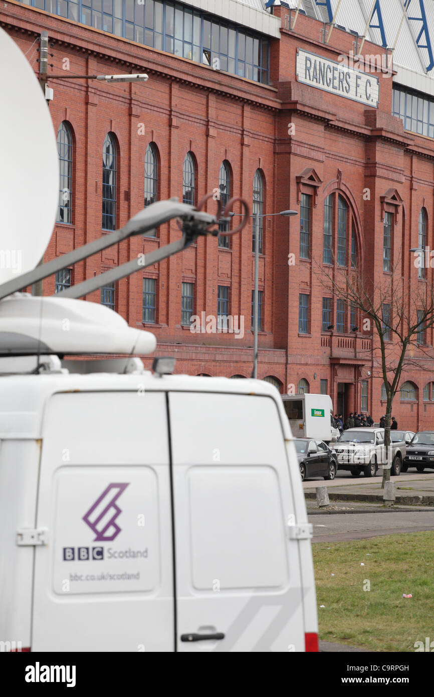 Outside ibrox park stadium hi-res stock photography and images - Alamy