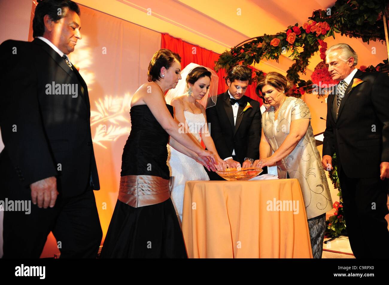 Feb. 14, 2012 - Manhattan, New York, U.S. - PAULA CUBERO and ENRIQUE ...
