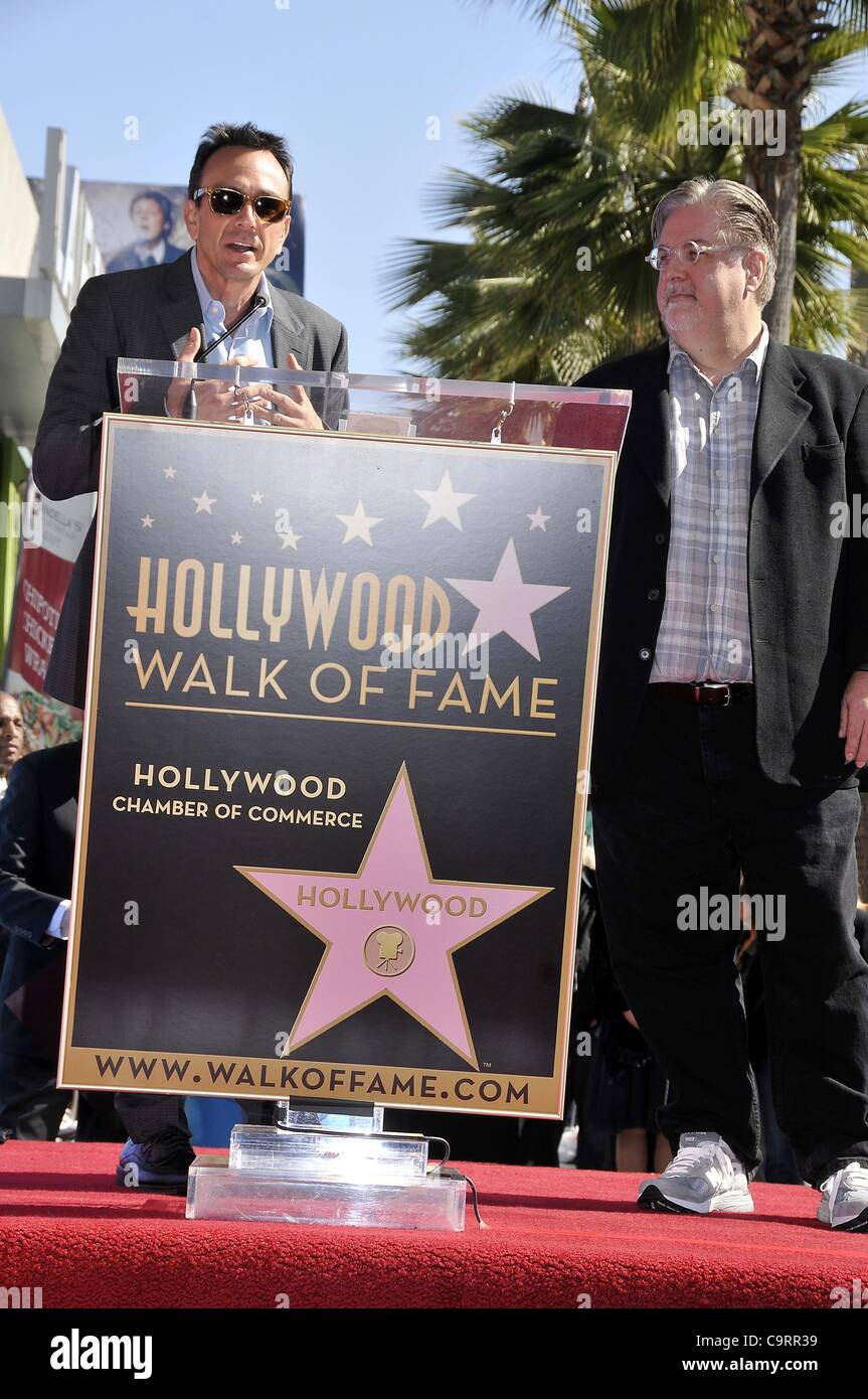 Hank Azaria, Matt Groening at the induction ceremony for Star on the ...