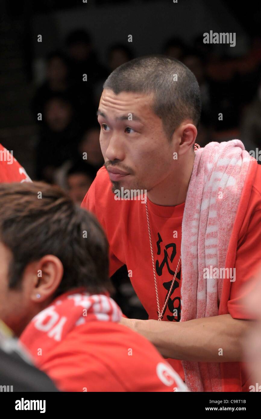 Ichitaro Ishii, JANUARY 26, 2012 - Boxing : Yokohama Hikari boxing gym ...