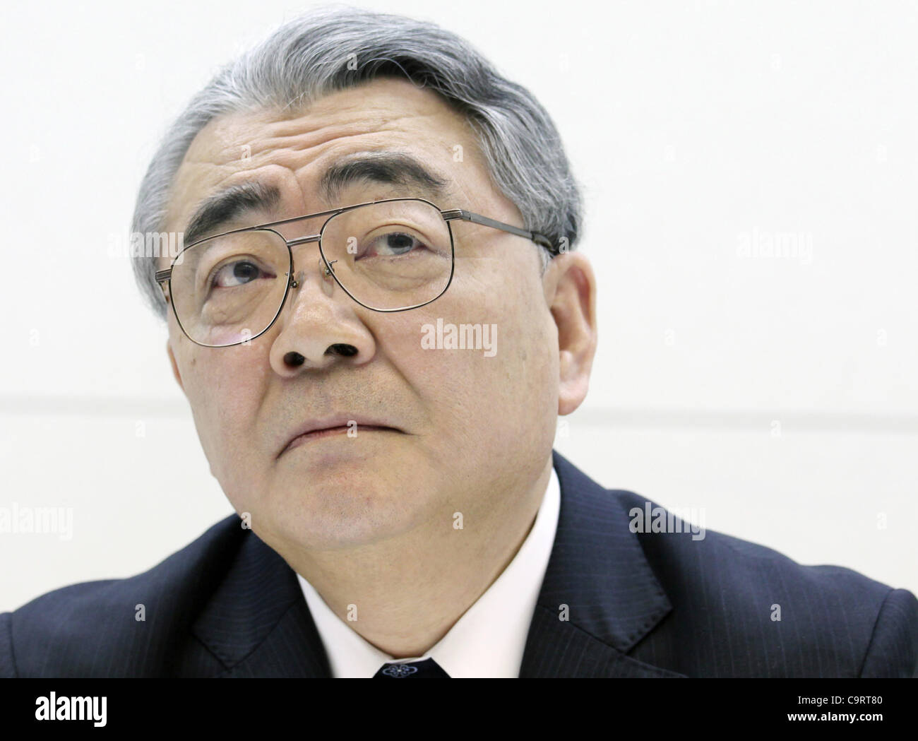 Feb. 13, 2012 - Tokyo, Japan - President of Tokyo Electric Power Co ...