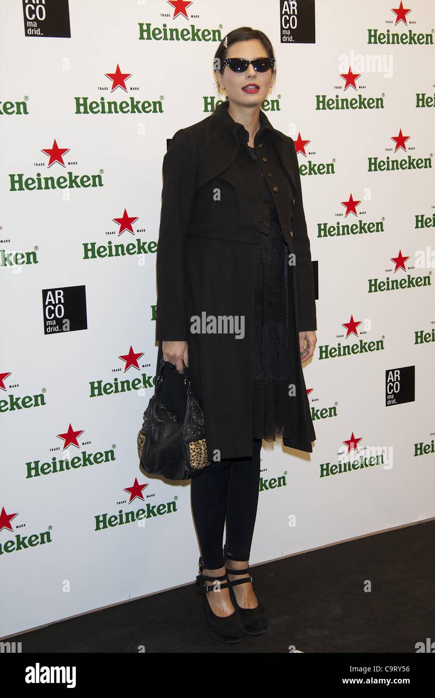 Feb. 15, 2012 - Madrid, Spain - Maria Reyes attends the Arco Madrid ...