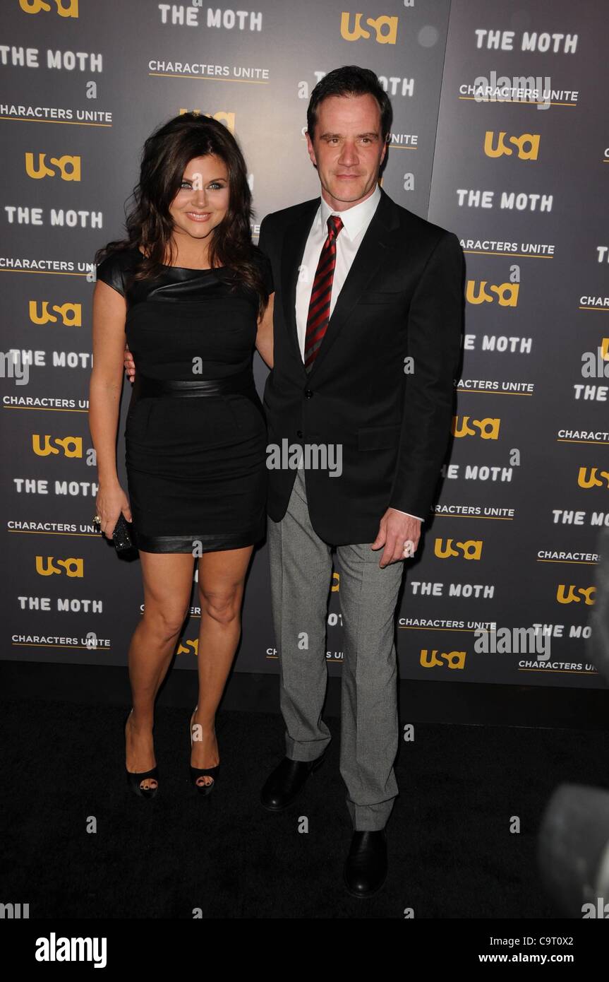 Tim DeKay, Tiffani Thiessen at a public appearance for The Moth's ...