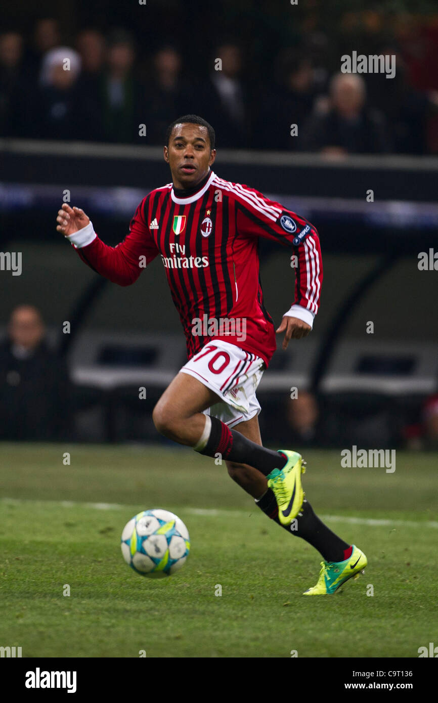 Robinho (Milan), FEBRUARY 15, 2012 - Football / Soccer : UEFA Champions ...
