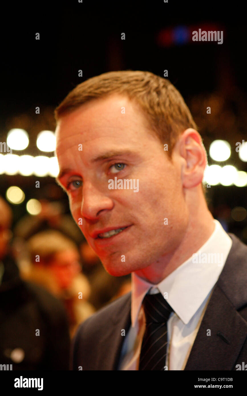 Feb. 16, 2012 - Berlin, Germany - Actor MICHAEL FASSBENDER arrives for ...