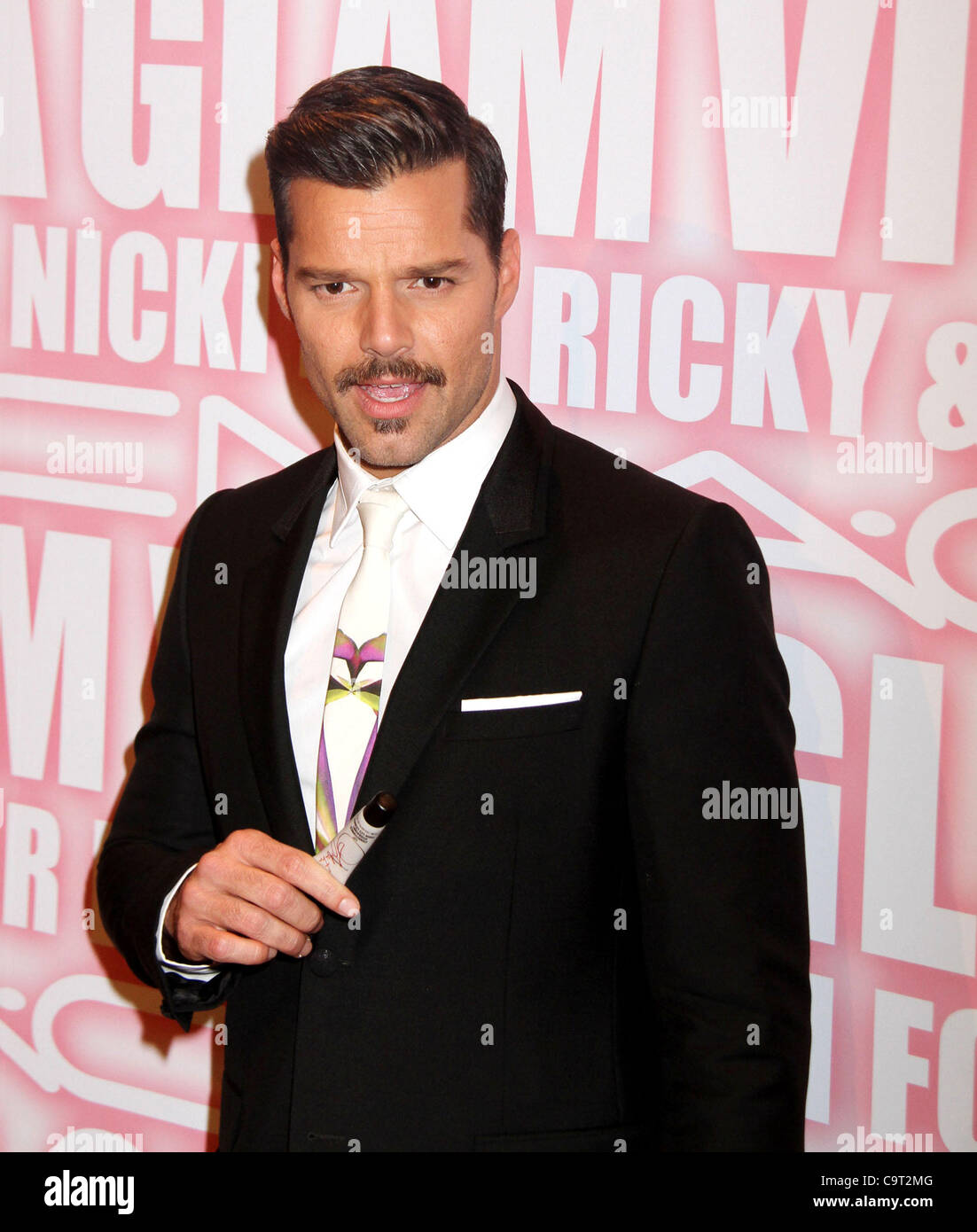 Feb. 15, 2012 - New York, New York, U.S. - Singer RICKY MARTIN attends ...